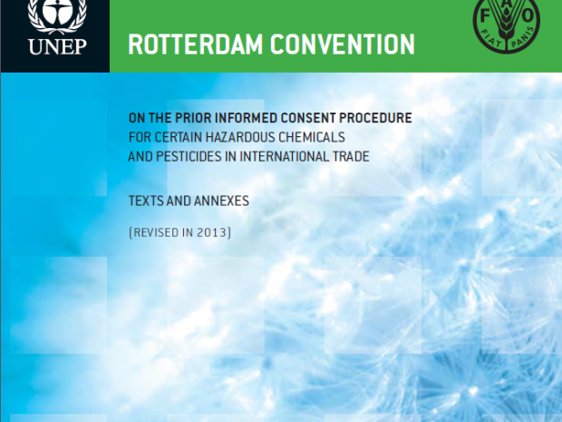 Convention on the Prior Informed Consent Procedure for Certain ...