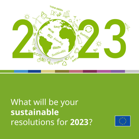 What will be your sustainable resolutions for 2023? | Capacity4dev
