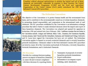 WASTE AND CHEMICALS MANAGEMENT IN CARICOM COUNTRIES: THE ROTTERDAM ...